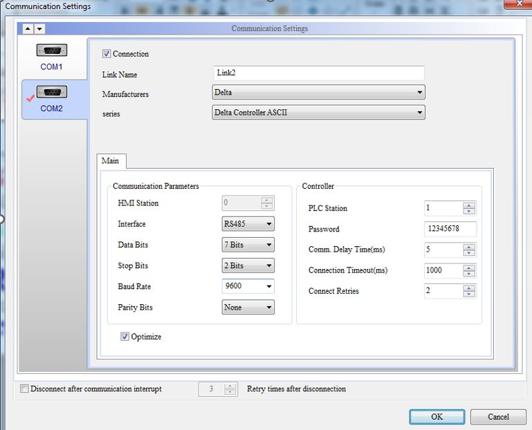 Hướng dẫn lập màn hình HMI Delta