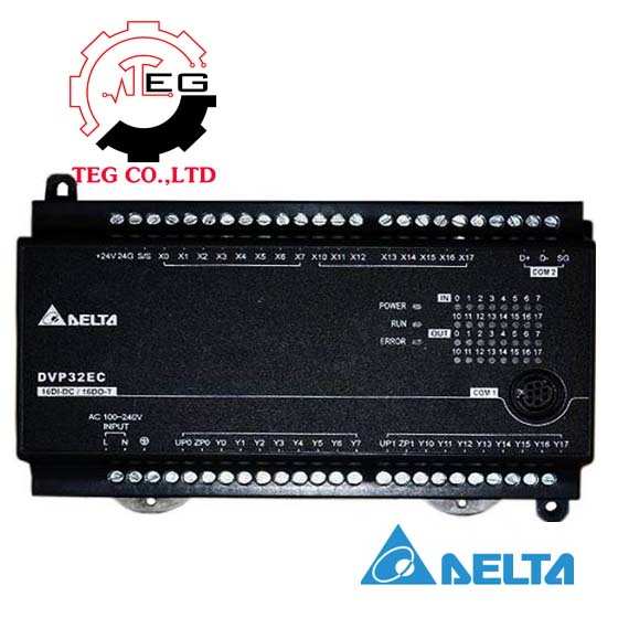 PLC Delta DVP24EC00R3,bộ lập trình Delta DVP24EC00R3